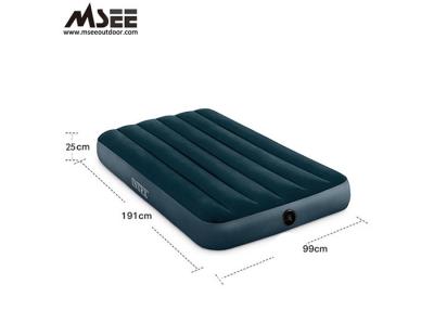 China Durable Single Inflatable Air Mattress Environmental Standards 1 Year Warranty for sale