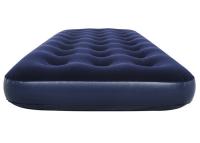 China Flocking PVC King Size Inflatable Mattress High Speed Inflation / Deflation for sale