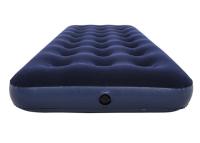 China Flocking PVC King Size Inflatable Mattress High Speed Inflation / Deflation for sale