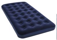 China Unlimited Stitching Low Air Mattress Flocking PVC Material 13 . 6 Net Weight for sale