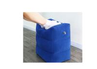 China Blow Up Foot Rest Travel Pillow Square Shape Various Color With OEM Services for sale