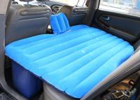 China Customized Inflatable Car Bed Eco Friendly PVC Flocking 300kg Max Load for sale