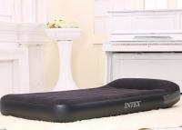 China Queen Type Inflatable Sofa Bed Pure Black Color 50 * 40 *28CM Carton Size for sale