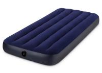 China Flocking Material Blow Up Mattress Double Layer Type Dark Color 14 . 6KG for sale
