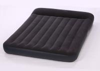 China Inflatable Low Air Mattress One Piece Design Single Size Custom Logo for sale