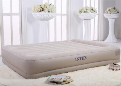 China Fancy Raised Inflatable Double Bed Flocking suv air mattress Surface High Speed Deflation for sale