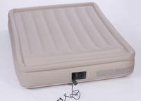 China Fancy Raised Inflatable Double Bed Flocking suv air mattress Surface High Speed Deflation for sale