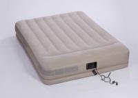 China Fancy Raised Inflatable Double Bed Flocking suv air mattress Surface High Speed Deflation for sale