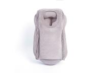 China Inflatable Travel Pillow with Carry Bag 55x35x30cm Memory Foam Office Logo Custom for sale