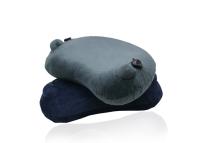China Inflatable Backrest Pillow for Office Chair Travel Waist Pad 47x30cm for sale