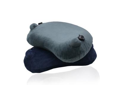 China Inflatable Backrest Pillow for Office Chair Travel Waist Pad 47x30cm for sale