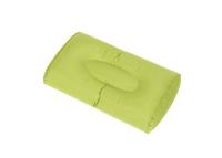 China Green Inflatable Camping Pillow , Anti Snore Blow Up Camping Pillow for sale