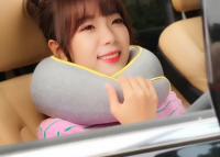 China U Shaped Inflatable Travel Pillow For Pregnant Women CGS Certification for sale
