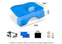 China Wear Resistant Car Travel Inflatable Mattress 135x85cm 300kg Load with Pump for sale