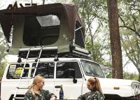 China 4x4 Automatic Car Rack Tent , Hard Shell Car Roof Top Tent  For Small Car for sale