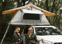 China Outdoor Umbrella Shape Car Roof Tent 240x140x126cm Waterproof 2000mm PU Coated Oxford Cloth for sale