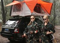 China Waterproof Foldable Hard Shell Roof Top Tent Light Aluminum Alloy 210x125x90cm for sale