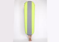 China Custom Logo Inflatable Sleeping Pad 73x22x1.5in TPU Coating Camping Mat for sale
