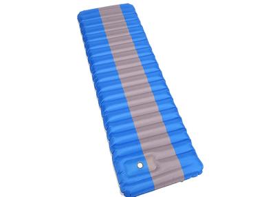 China 40D Nylon Insulated Sleeping Pad , TPU Coating Blow Up Sleeping Pad for sale