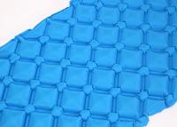 China Comfortable Inflatable Camping Sleeping Pad PVC+TPU Material Anti Wear for sale