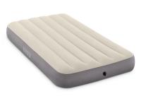China King Size Flocked Air Bed 135x85x45cm PVC Inflatable Mattress for Home Car Camping for sale