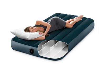 China Comfortable Air Filled Mattress Low Height With Build In Electric Pump for sale