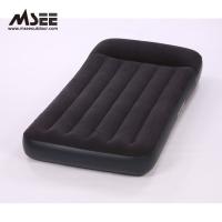 China White / Black Color Elevated Inflatable Bed High Comfort 50 * 40 * 28CM Packing for sale