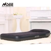 China White / Black Color Elevated Inflatable Bed High Comfort 50 * 40 * 28CM Packing for sale