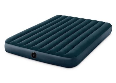 China Customizable Flocking PVC Inflatable Pregnancy Air Mattress 0.3mm Thickness King Queen Size for sale