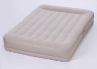 China Grey Color Anti Decubitus Air Mattress , Flocking Material High Raised Air Bed for sale