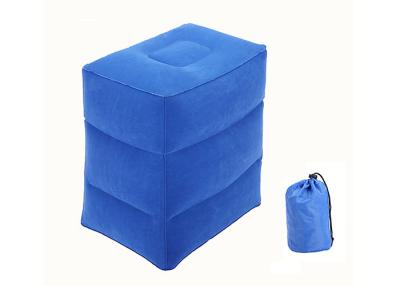 China Eco Friendly Inflatable Foot Rest 6P Certification 20 / 30 / 40 Fabric Count for sale