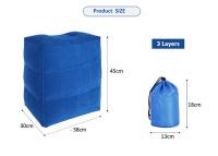 China Wear Resistance Inflatable Foot Rest 100 Thread Count With OEM Services for sale