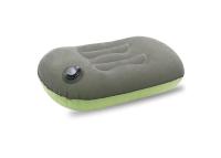 China Blue / Green Color Inflatable Travel Pillow Polyester / Cotton Material for sale