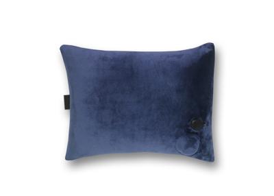 China Customized Color Air Inflatable Travel Pillow 100% Polyester Material for sale