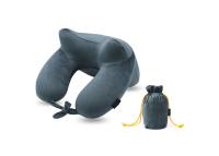 China Soft Inflatable Neck Pillow , Inflatable Travel Neck Support CGS Certification for sale