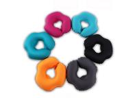 China Polyester Inflatable Neck Pillow , Wear Resistance Inflatable Flight Pillow for sale