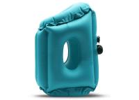 China Inflatable Travel Foot Rest Pillow Back Support Cushion 29x39x57cm OEM for sale