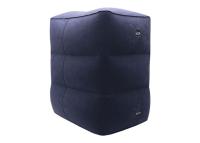 China Inflatable Travel Foot Rest Pillow Orthopedic Cushion 3 Layer Height Adjustable 40.5x26x48cm for sale