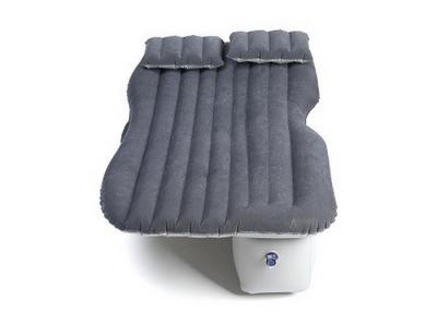 China Grey Color 135 * 85 * 45CM Inflatable Car Bed PVC Folding Air Bed Material for sale