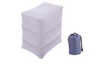 China PVC Inflatable Leg Rest Pedicure Foot Rest Meditation Cushion Customized Logo for sale