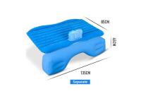 China Inflatable Car Bed Camping Air Mattress 135x90cm PVC Flocking 300kg Load for sale