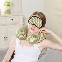China Memory Foam Travel Neck Pillow 31x29.5x11.5cm with Adjustable Buckle for sale