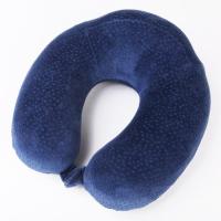 China Anti - Snore Car Neck Pillow Memory Foam , Durable Small Memory Foam Travel Pillow for sale