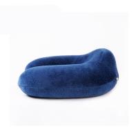 China Anti - Snore Car Neck Pillow Memory Foam , Durable Small Memory Foam Travel Pillow for sale