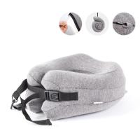 China Soft Memory Foam Travel Neck Pillow U Shape For Neck Support , Lightweight for sale