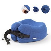 China Soft Memory Foam Travel Neck Pillow U Shape For Neck Support , Lightweight for sale