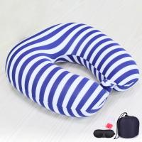 China Ergonomic Memory Foam Neck Pillow Support Soft Foam Travel Rest Anti - Snore for sale