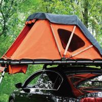 China 4 Persons With 2 Ladders Car Roof Tent Soft Shell High Waterproof Fabric for sale