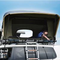 China Black 4x4 Car Roof Top Tent Pop Up Outdoor Camping 212x132x123cm for sale