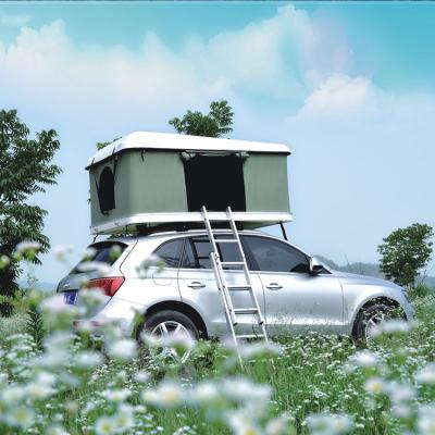 China MSEE Hard Shell Car Roof Tent Pop Up 215x125x95cm Lightweight Aluminum Alloy for sale